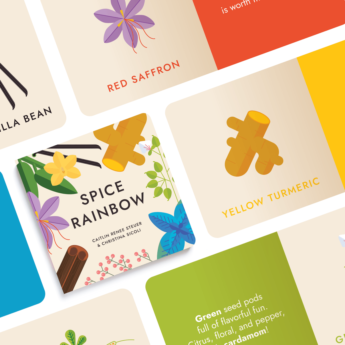 Spice Rainbow Board Book | Take Baby on a Tour of Flavor – Chunky Deli